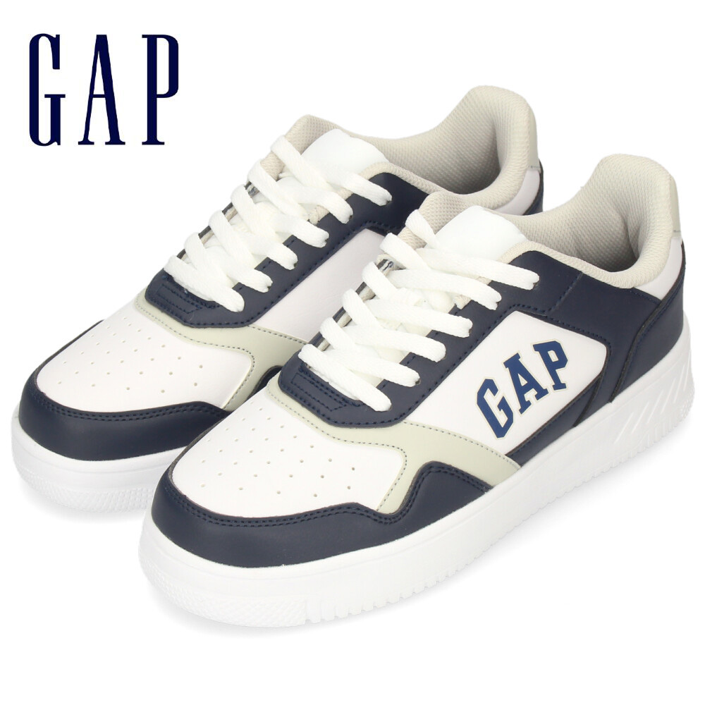 GAP（ギャップ） スニーカー メンズ レディース ローカット 厚底 軽量 クッションインソール ホワイト 通勤 通学 デイリー 靴 GPU52411 GAP : Parade ワシントン靴店 ...
