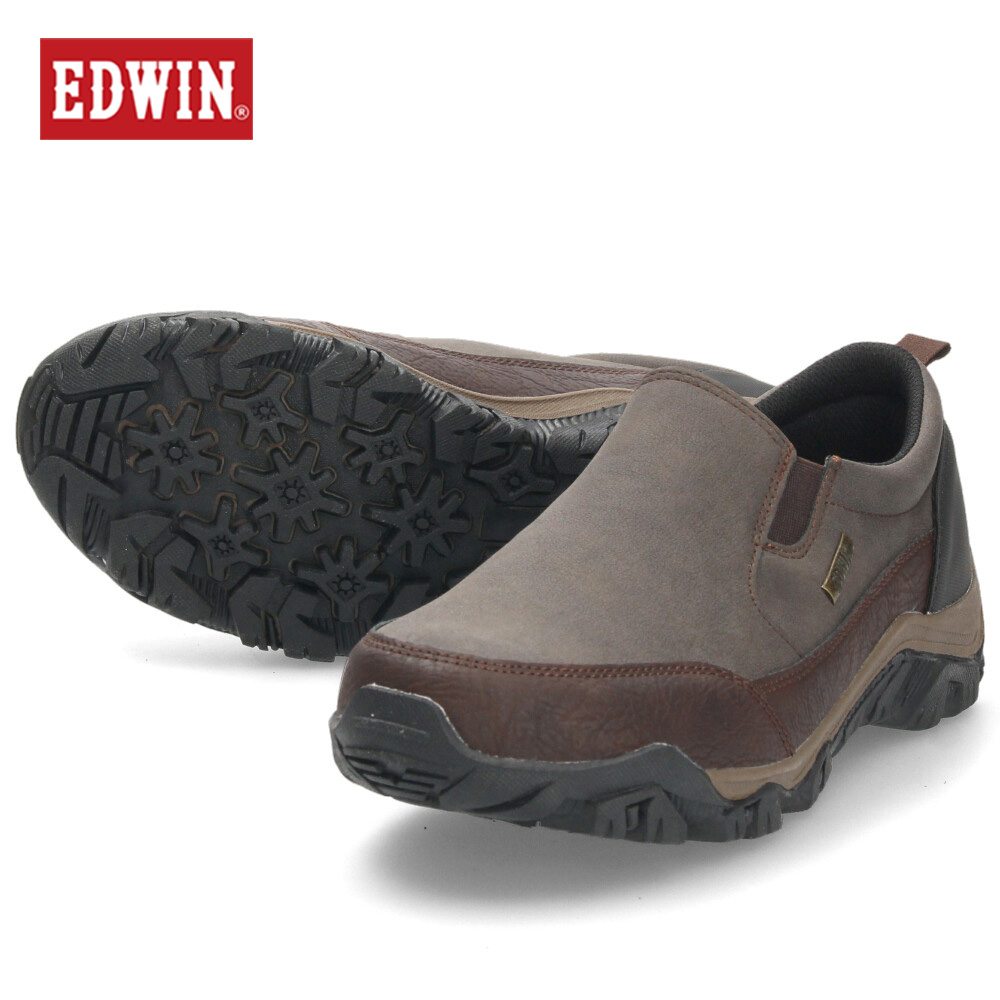 EDWIN エドウィン スニーカー EDM-9802 メンズ 靴 スリッポン モック 防水設計 防滑 ローカット カジュアル アウトドア 普段履き : Parade ワシントン靴店 - 通販 ...