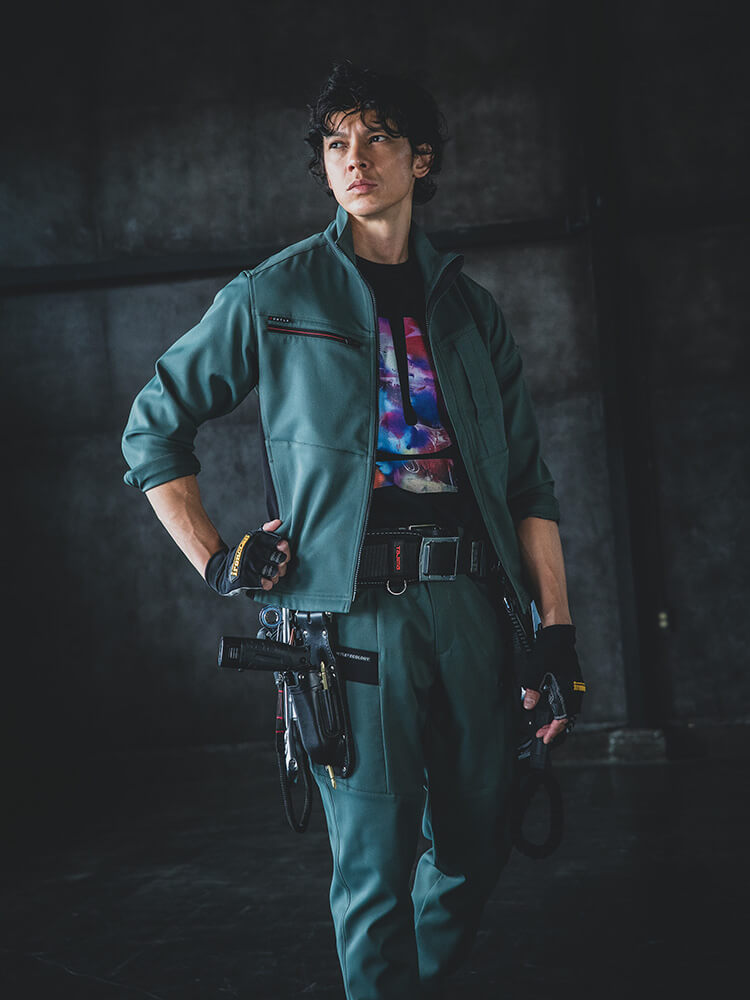 作業服 上下セット ジャケット 9711 4L ＆ カーゴパンツ 9712 秋冬 バートル BURTLE ストレッチ 制電 作業着 ユニセックス メンズ レディース ...