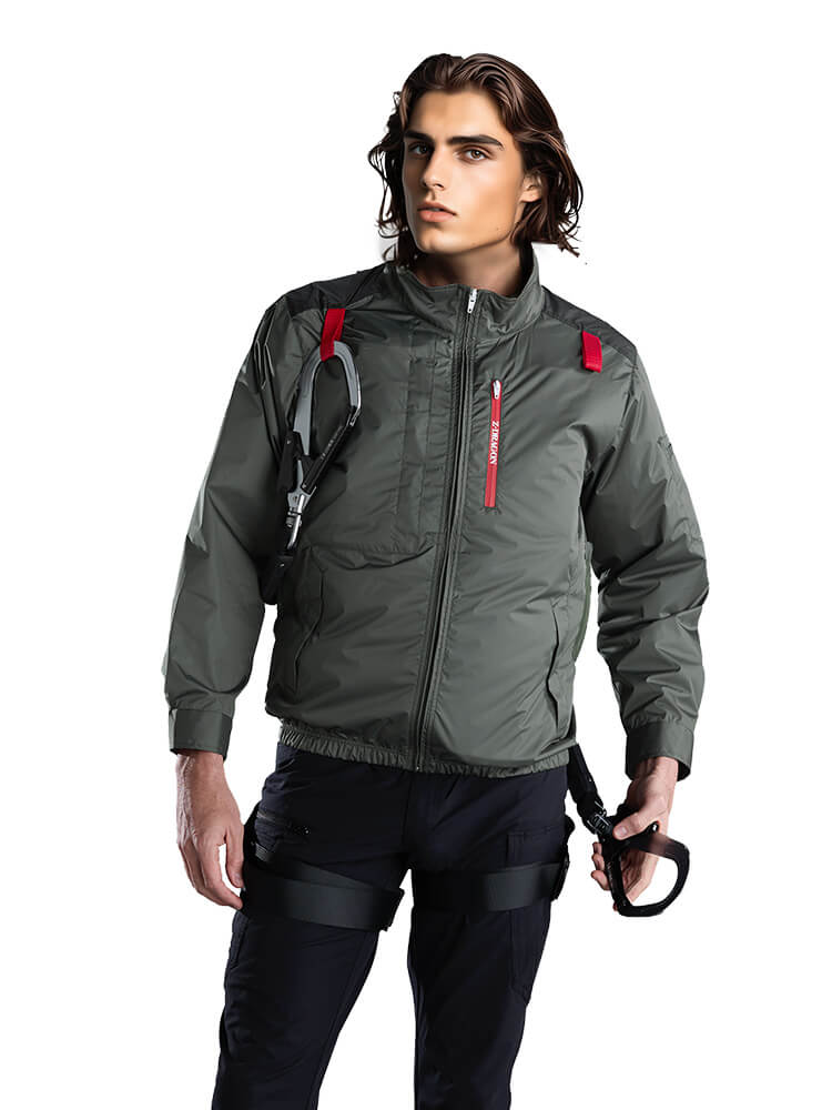 Z-DRAGON 作業服 空調服 長袖ブルゾン 服単品 74330 EL 春夏 自重堂 ジードラゴン Jichodo 遮熱加工 猛暑対策 作業着 ユニセックス メンズ レディース ...