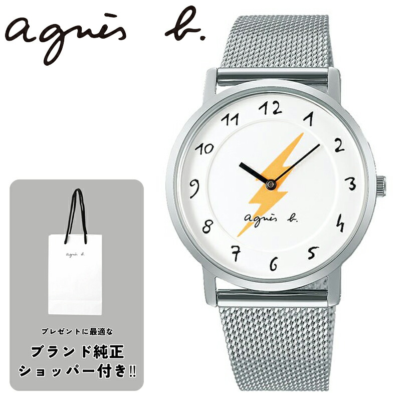 【正規品】アニエスベー 腕時計 時計 レディース Agnes b Agnesb ブラック アニエス ベー カジュアル シンプル 軽量 軽い ...