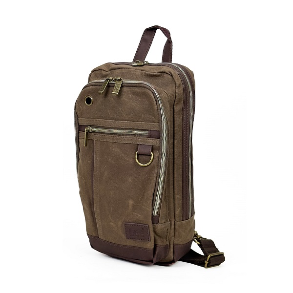 Lee リー crash ボディバッグ ワンショルダーバッグ 斜め掛けバッグ A5 500mlペットボトル 小さめ 軽量 コットン ビンテージ ...