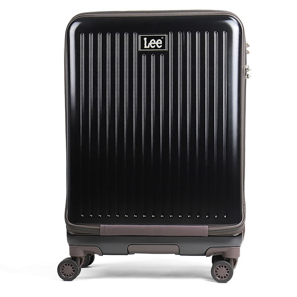Lee（リー） スーツケース キャリーケース 53L 55cm 3.9kg 2〜3泊 4輪 TSAロック軽量 ファスナー式 フロントオープン ...