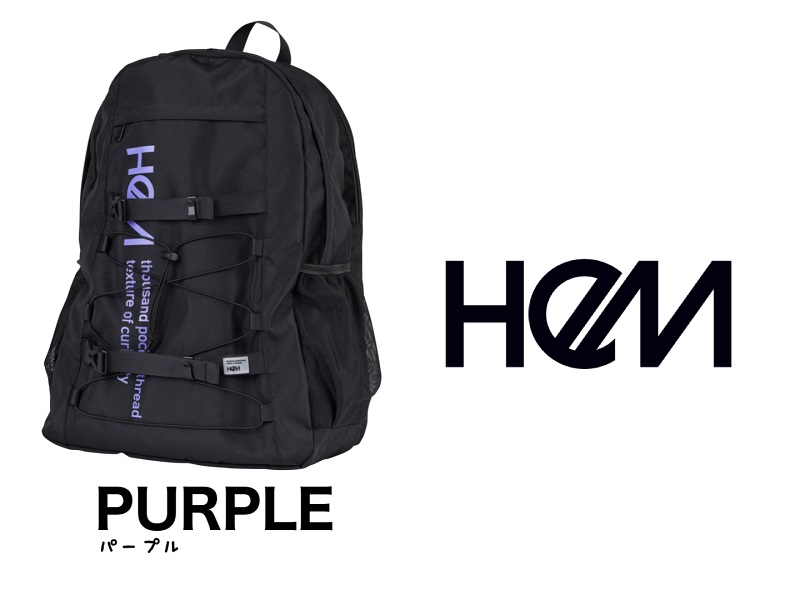 【商品レビュー記入で+5%】ヘム リュック レディース メンズ HeM リュックサック デイパック バックパック ハイク 通学バッグ 通学 学校 スクールリュック 2層式 40L B4 撥水 大容量 PC 男女兼用 学生 中学生 高校生 大学生 大人 通勤 普段使い スポーツ 部活 ブランド 39-722 HeM（ヘム） リュック レディース メンズ ハイク 通学 学校 スクール