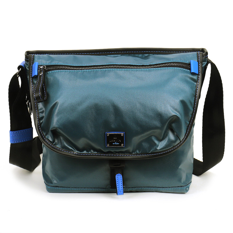 LANVIN en Bleu ランバンオンブルー ヘザン フラップショルダーバッグ