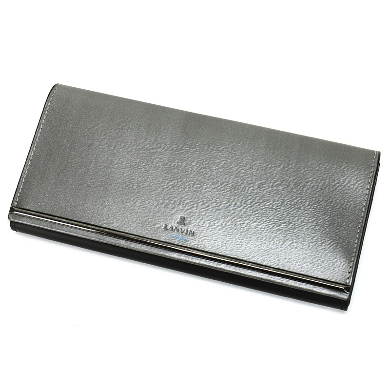 ランバンオンブルー 長財布 LANVIN en Bleu レノア小物 小銭入れあり 札入れ 束入れ ロングウォレット 大容量 レザー 牛革 本革 革小物 518614 メンズ 正規品 ...