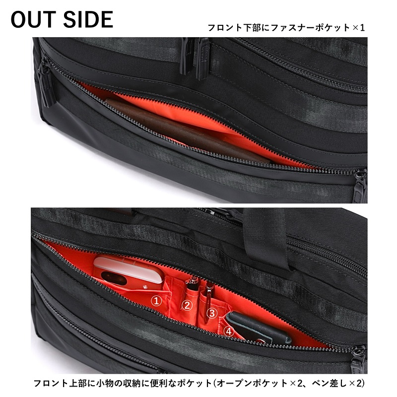 バーマス リュック BERMAS 3WAY バックパック ブリーフケース ショルダーバッグ BAUER BS バウアー ビジネスリュック A4 ...