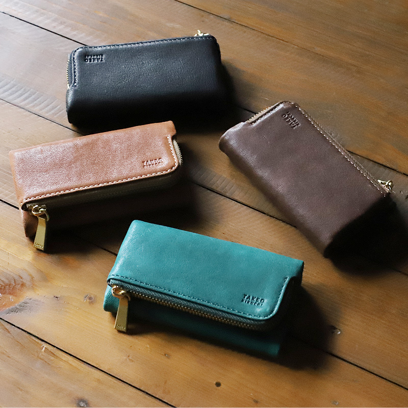 TAKEO KIKUCHI（タケオキクチ） キーケース フィール小物 5連 小銭入れ