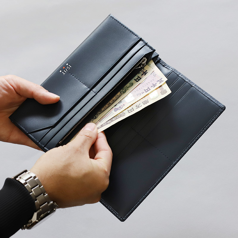 IS/IT（イズイット） ポリマー小物 長財布 小銭入れあり 札入れ ロング