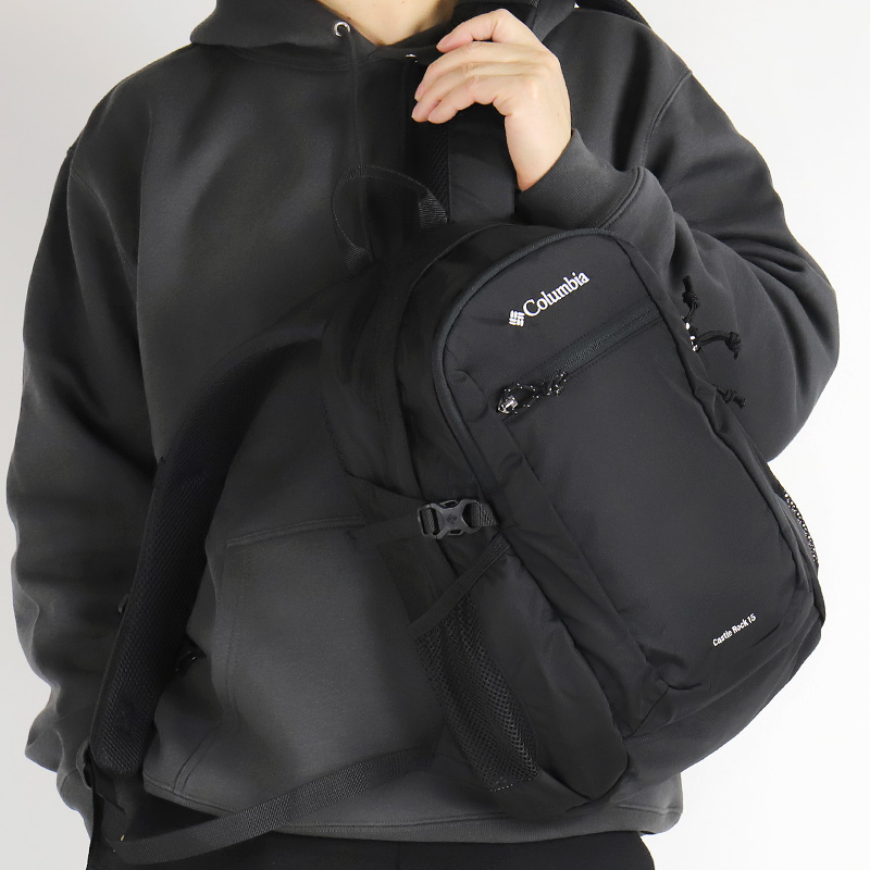 Columbia コロンビア キャッスルロック15Lバックパック リュック デイパック A4 レインカバー付 オムニシールド 撥水 軽量 ...