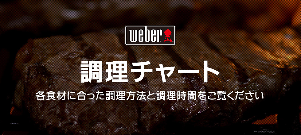 WEBER｜調理チャート