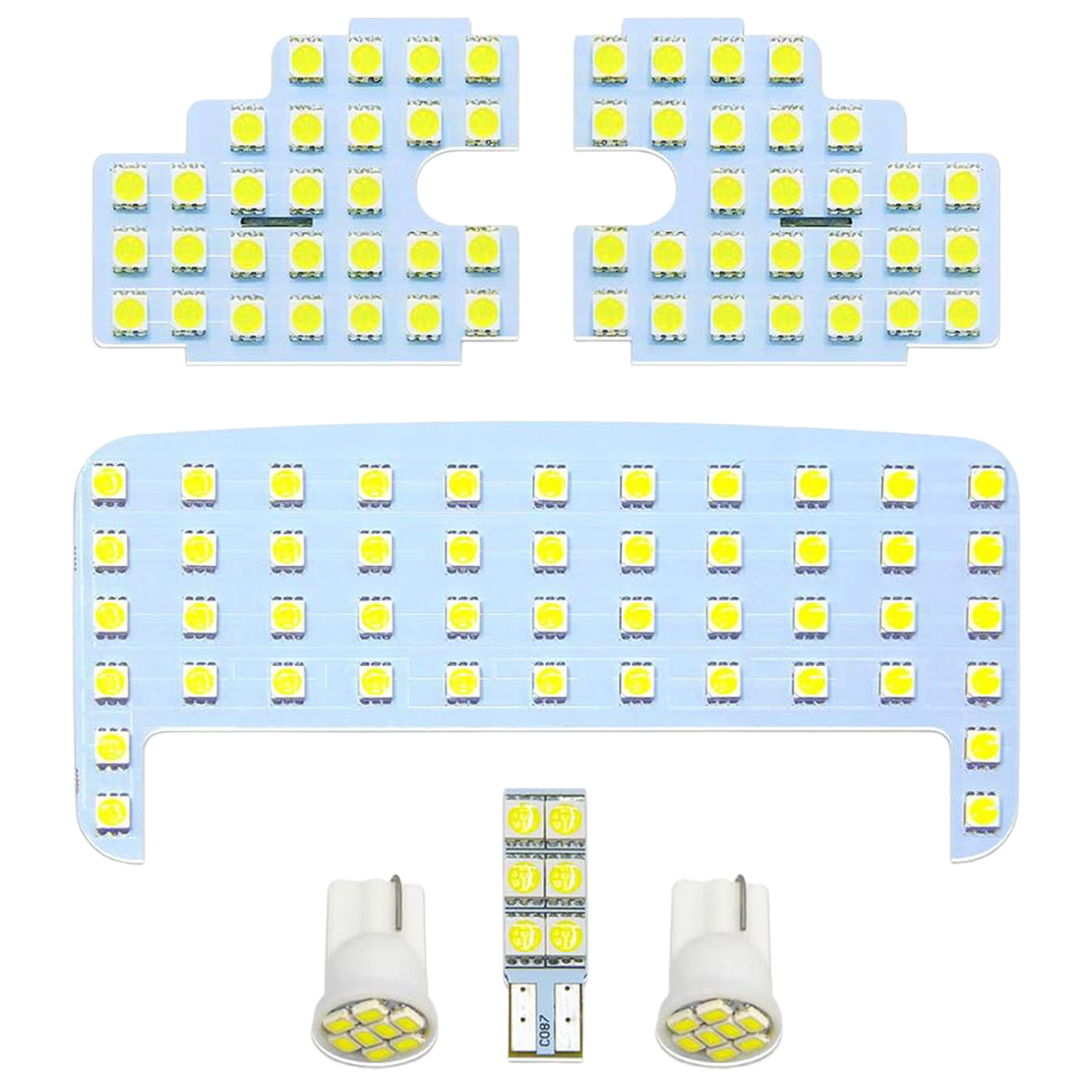 シエンタ170系 NHP17 NSP17 NCP17 専用設計 LED ルームランプ 室内灯 爆光 高輝度 ホワイト ledライト 5050SMD カスタムパーツ 取付簡単 WeCar ...