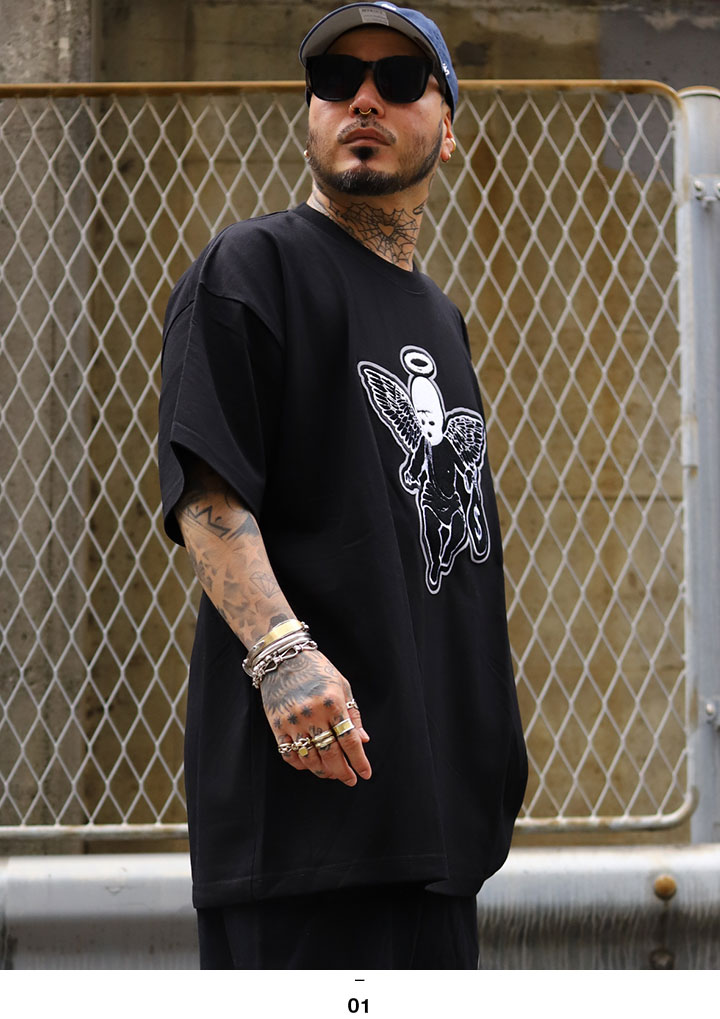 HASTA MUERTE Tシャツ 半袖 大きいサイズ ハスタ ムエルテ シンプル