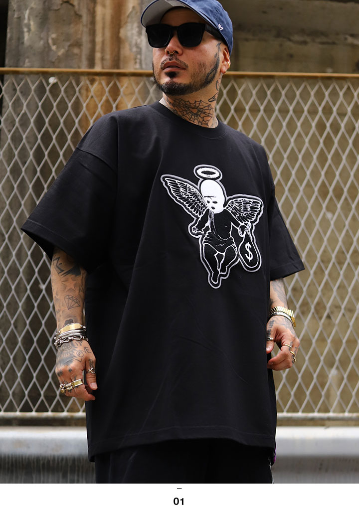 HASTA MUERTE Tシャツ 半袖 大きいサイズ ハスタ ムエルテ シンプル