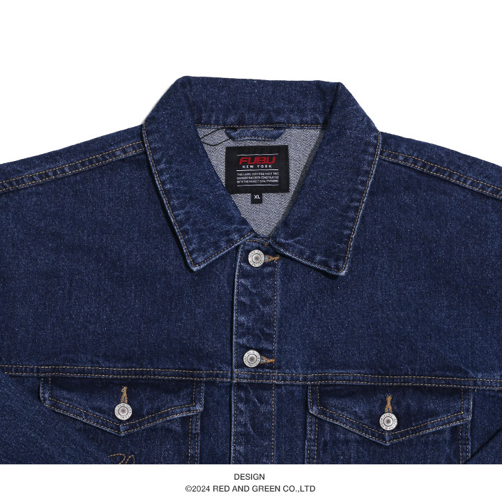 FUBU（フブ） アウター 長袖 Gジャン デニムジャケット ブルゾン