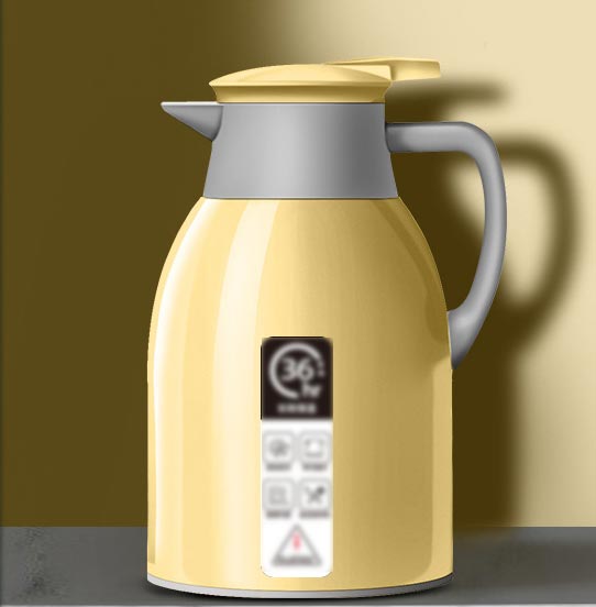 魔法瓶 まほうびん 1900ml 真空断熱 保冷保温ポット 卓上ポット 注ぎやすい コーヒーポット リビングポット コーヒーサーバー テーブルポット : Will Style - 通販 ...