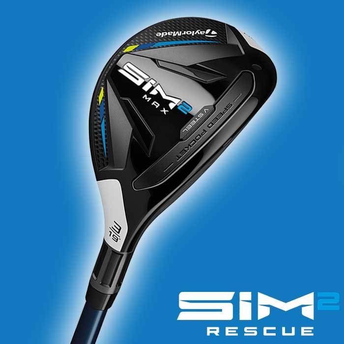 【スチールソ】 左用 テーラーメイド SIM2 MAX レスキュー TENSEI BLUE TM60 シャフト 日本正規品 TaylorMade ゴルフショップ ウィザード - 通販 ...