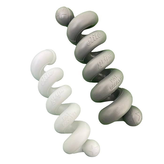 elite grips エリートグリップ パイソンクラブコイル Python CLUB COIL 80g/100g ホワイト/グレー セット ゴルフ 練習器具 : ゴルフショップ ウィザード ...