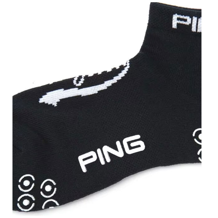 ピンゴルフ PING GOLF 621-3186107 アリゾナ ロゴ L字 アンクル ソックス SOCKS :PING-621 ...