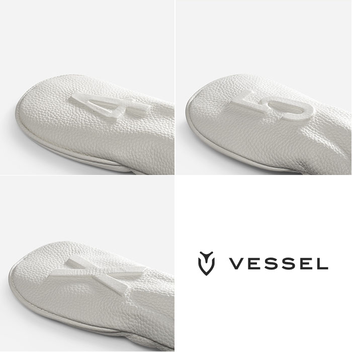 VESSEL ベゼル VESSEL HC1123 LUX レザー ヘッドカバー ユーティリティ