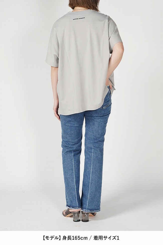 upper hights(アッパーハイツ) LOOSE DOLMAN TEE ルーズドルマンTシャツ 242TW0302 : 242tw0302 : rish - 通販 - Yahoo!ショッピング