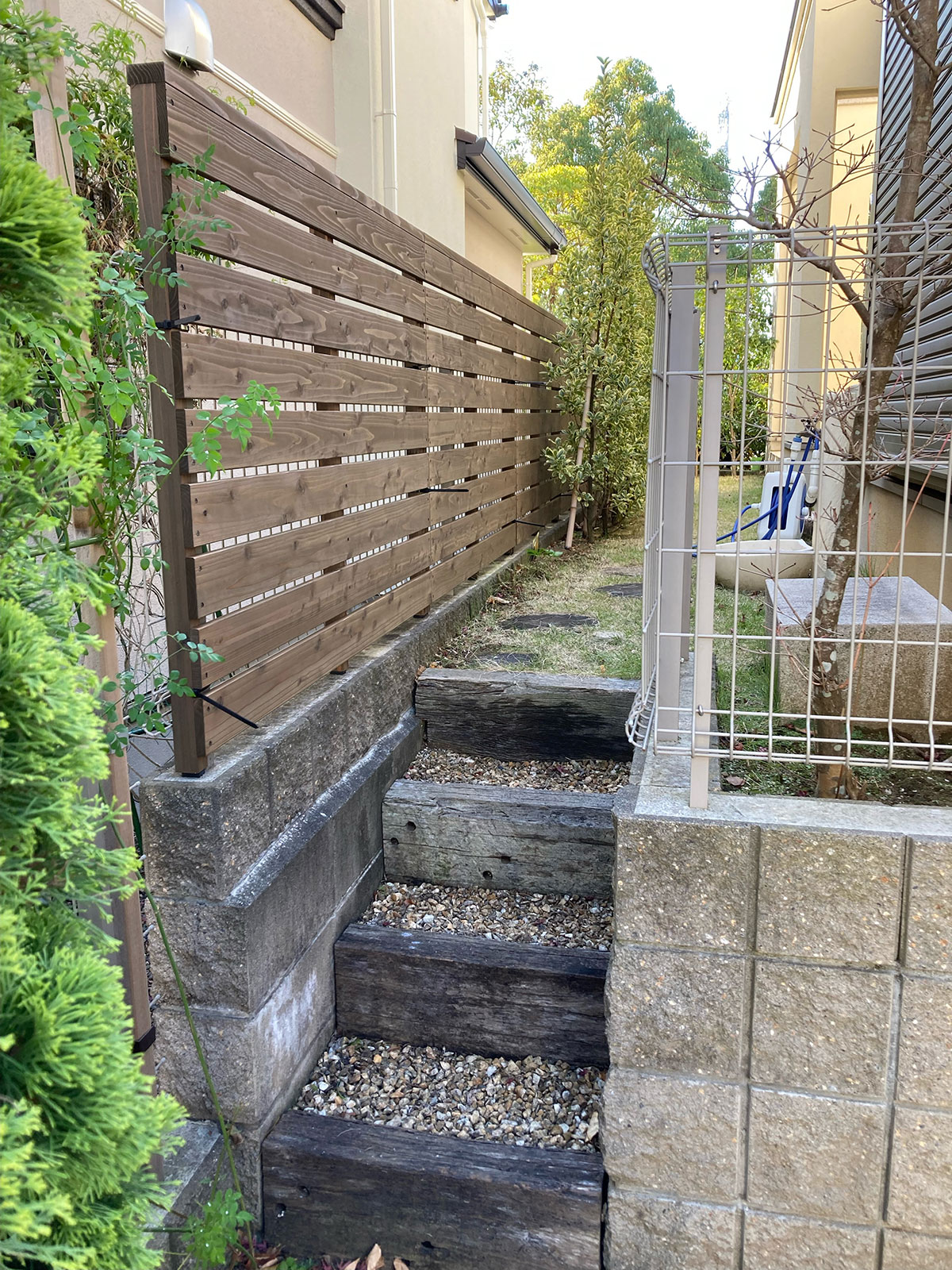 【WOODPRO Yahoo!】イージーリフォーム横板フェンス内側用