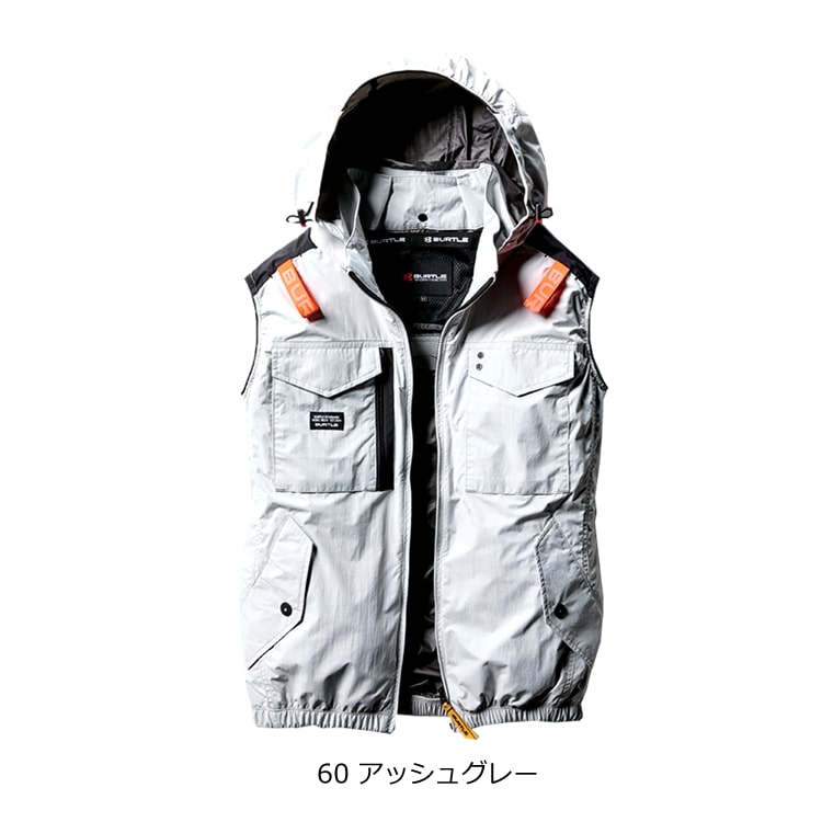 BURTLE バートル 2025年 エアークラフト 空調 ベスト フード付き 新作 アルミコーティング 撥水 熱中症対策 AIRCRAFT AC1154 : あだちやWORK-1 - 通販 ...