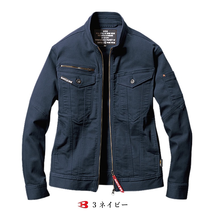 BURTLE バートル 5001 作業服 作業着 ワークウェア ジャケット ブルゾン ストレッチ デニム コーデュラ メンズ レディース 春夏 秋冬 : あだちやWORK-1 - 通販 ...