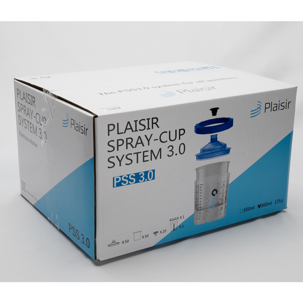 大塚刷毛 PLAISIR スプレーカップ システム PSS3.0 850ml 1箱 125μフィルター内臓 取寄 : ネットペイント ...
