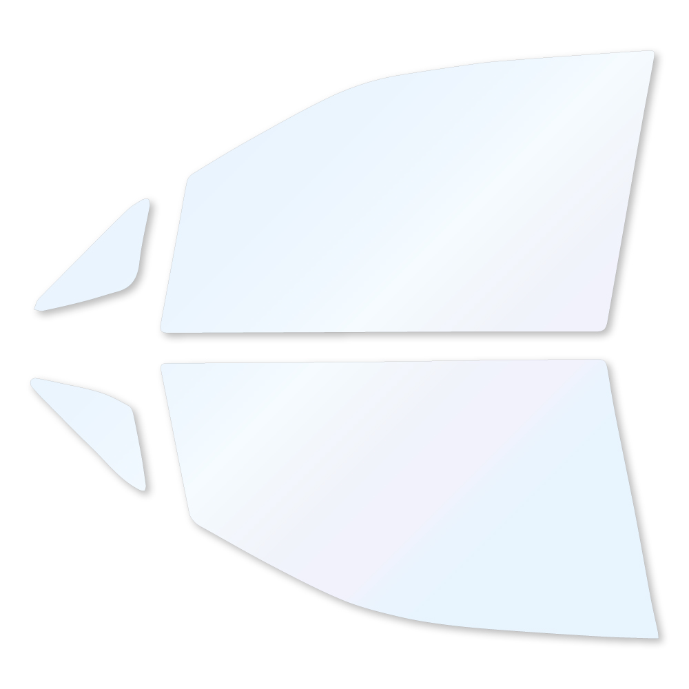 BRAINTEC 遮熱フィルム ファインゴースト90 トヨタ ヴォクシー(VOXY) (60系) カット済みフィルム フロントドアセット : ワールドウインド株式会社 - 通販 - Yahoo ...