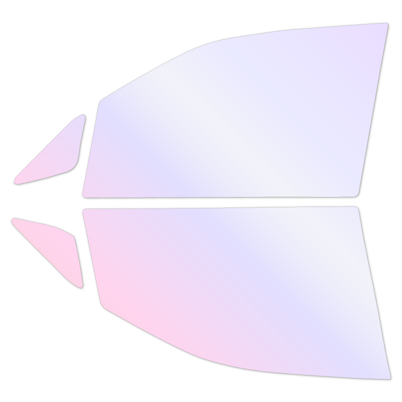 BRAINTEC 遮熱 オーロラ(グロウゴースト91) トヨタ ヴォクシー(VOXY) (60系) カット済みフィルム フロントドアセット : ワールドウインド株式会社 - 通販 ...