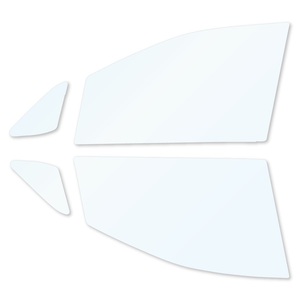 BRAINTEC 透明遮熱フィルム スーパーUV400IR87 トヨタ エスティマ (50系) カット済みフィルム フロントドアセット : ワールドウインド株式会社 - 通販 - Yahoo ...