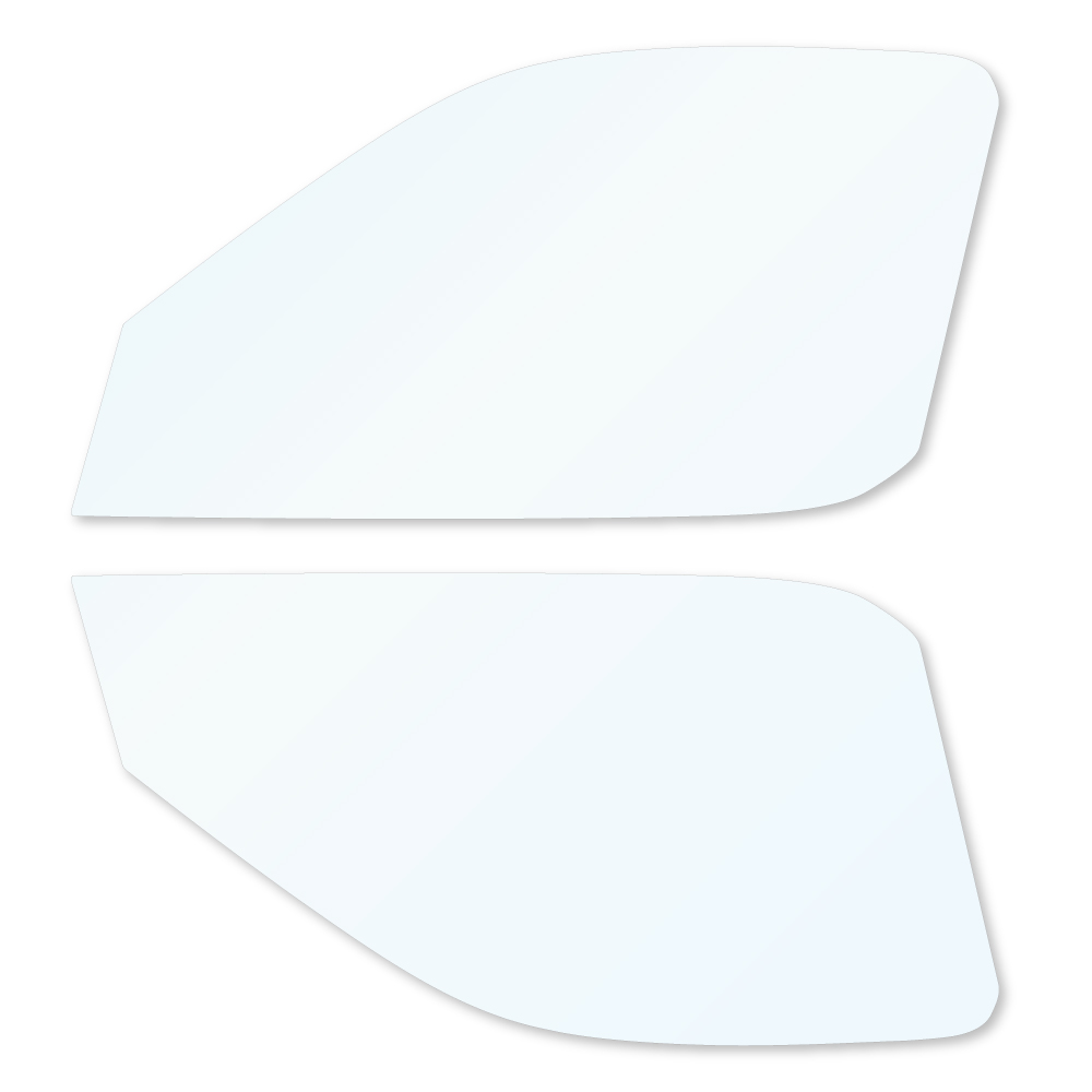 BRAINTEC 透明遮熱フィルム スーパーUV400IR87 トヨタ グランビア (VCH10W) カット済みフィルム フロントドアセット : ワールドウインド株式会社 - 通販 ...