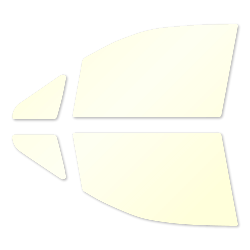 透明UVカットフィルム スーパーUV91 トヨタ ヴォクシー (VOXY) (ZRR70G) カット済みフィルム フロントドアセット : fda2153-voxy-suv91 : ワールド ...