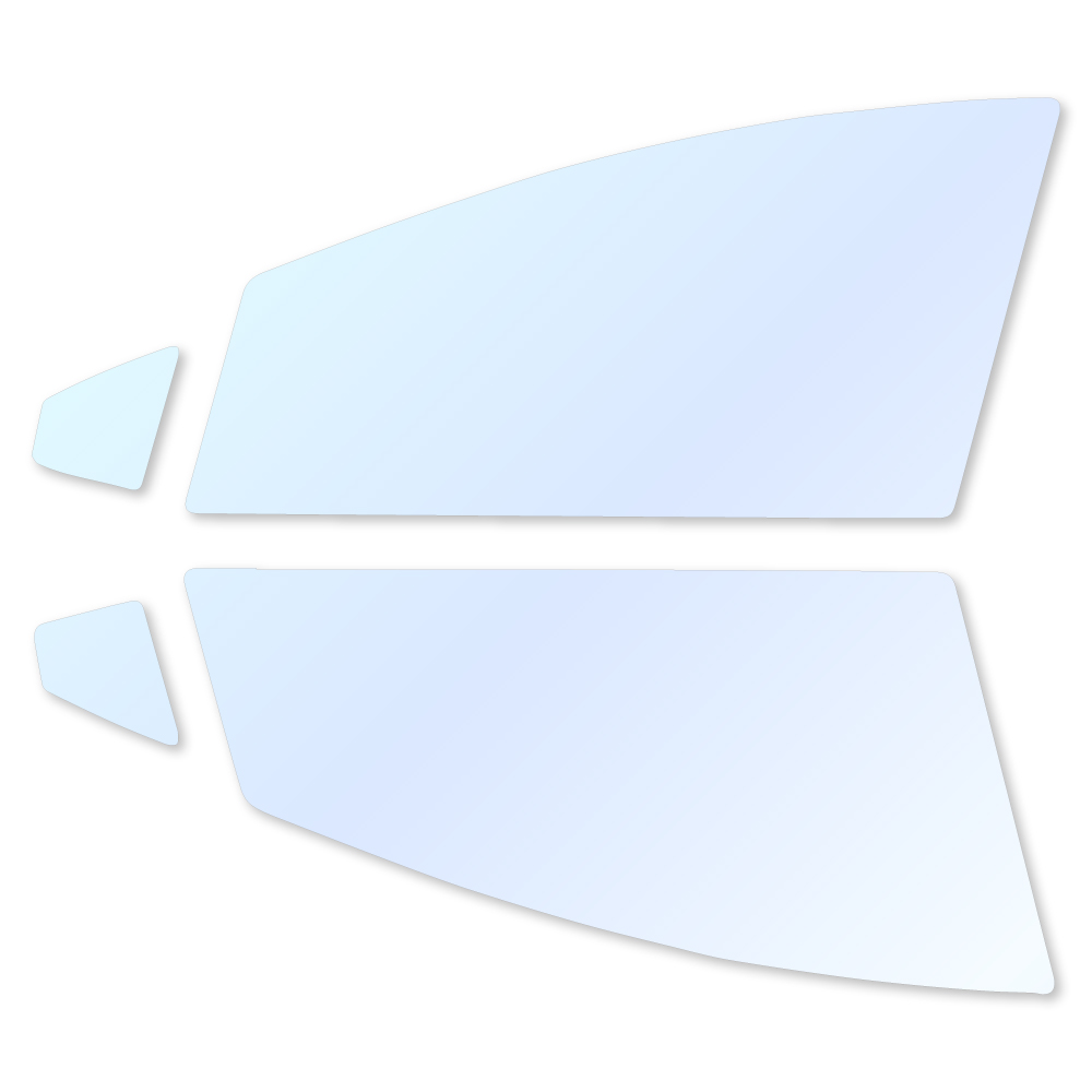 BRAINTEC 遮熱フィルム アイスブルーAR91 トヨタ アクア(AQUA) (NHP10) カット済みフィルム フロントドアセット : ワールドウインド株式会社 - 通販 - Yahoo ...