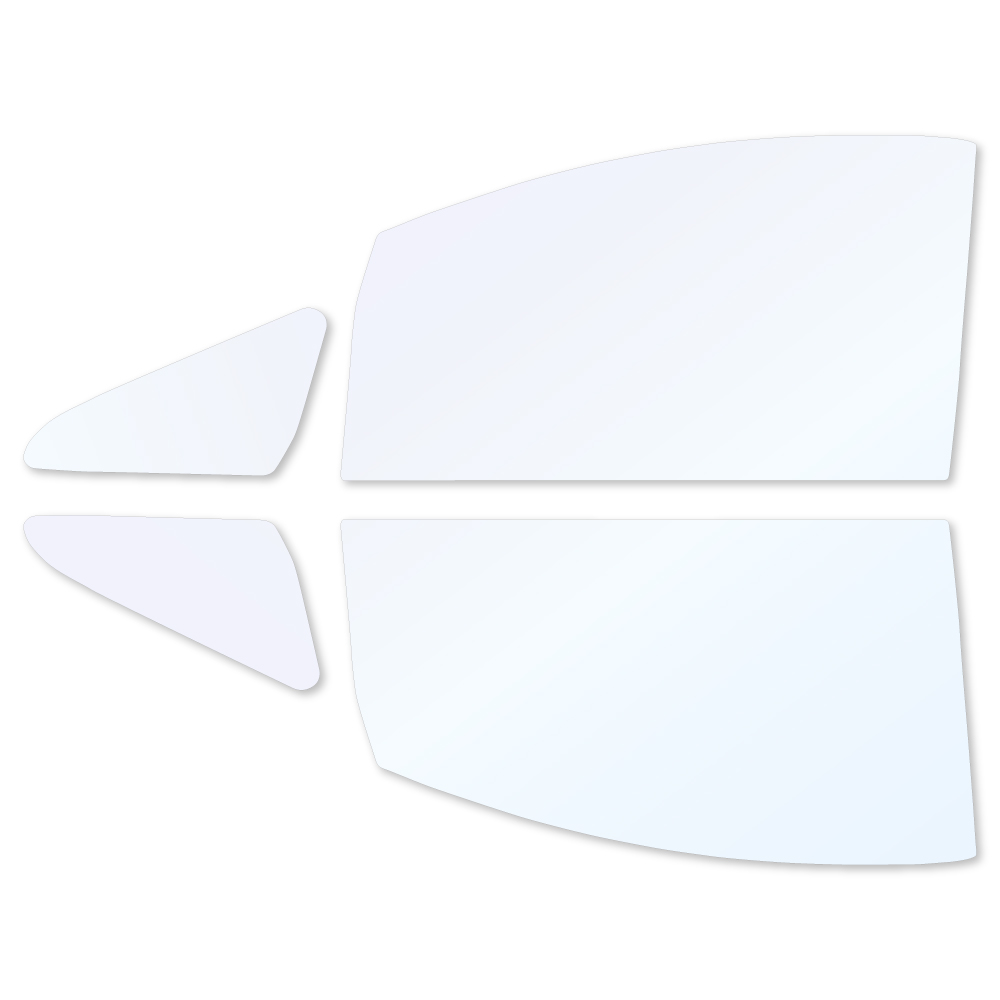 BRAINTEC 遮熱フィルム ファインゴースト90 トヨタ アルファード (30系) カット済みフィルム フロントドアセット : ワールドウインド株式会社 - 通販 - Yahoo!ショッピング