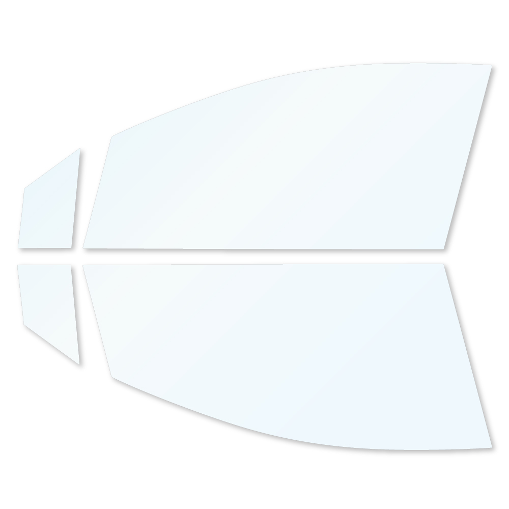 BRAINTEC 透明遮熱フィルム スーパーUV400IR87 トヨタ カローラスポーツ (E210系) カット済みフィルム フロントドアセット : ワールドウインド株式会社 - 通販 ...