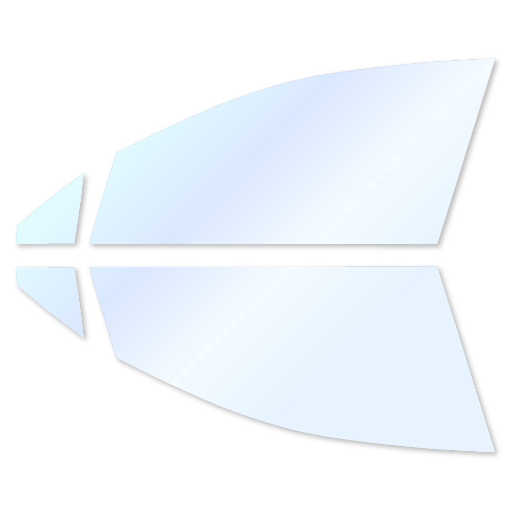 BRAINTEC 遮熱フィルム アイスブルーAR91 トヨタ レクサス(LEXUS) NX (20系) カット済みフィルム フロントドアセット : ワールドウインド株式会社 - 通販 ...