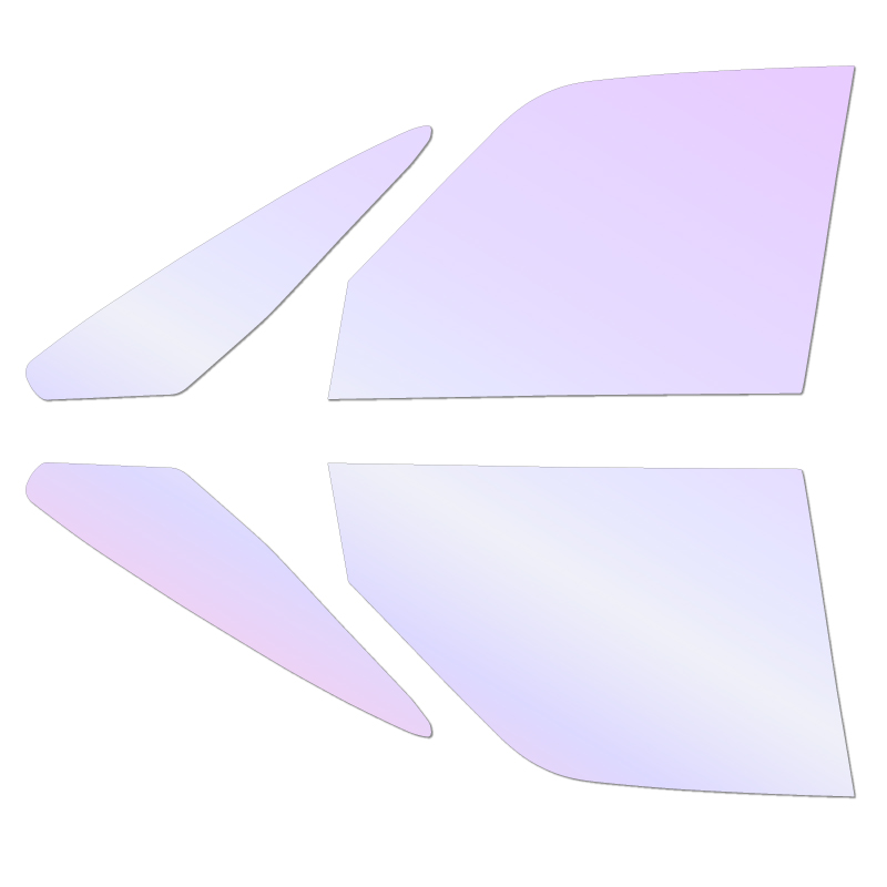 BRAINTEC 遮熱 オーロラ(グロウゴースト91) トヨタ ノア(NOAH) (90系) カット済みフィルム フロントドアセット : ワールドウインド株式会社 - 通販 - Yahoo ...