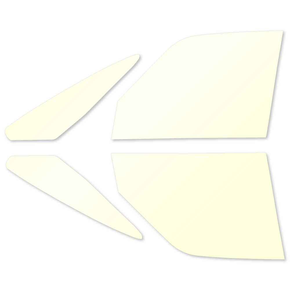 BRAINTEC 透明UVカットフィルム スーパーUV91 トヨタ ヴォクシー(VOXY) (90系) カット済みフィルム フロントドアセット : ワールドウインド株式会社 - 通販 ...