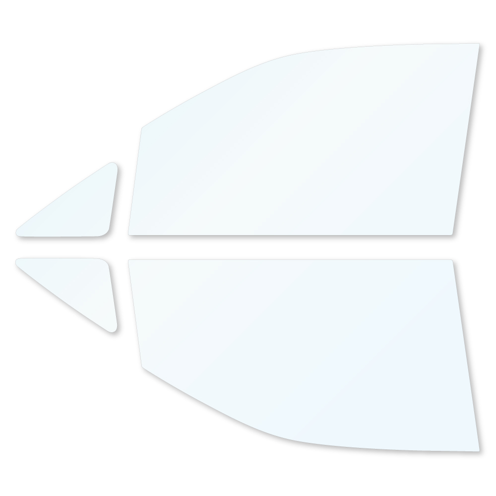 BRAINTEC 透明遮熱フィルム サステナクリア87 ニッサン セレナ (VNC24) カット済みフィルム フロントドアセット : ワールド ...