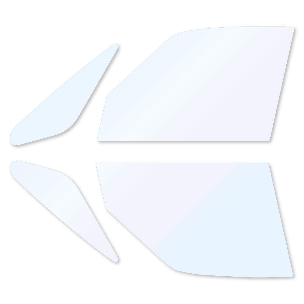 BRAINTEC 遮熱フィルム ファインゴースト90 ニッサン セレナ (C27) カット済みフィルム フロントドアセット : ワールドウインド株式会社 - 通販 - Yahoo!ショッピング