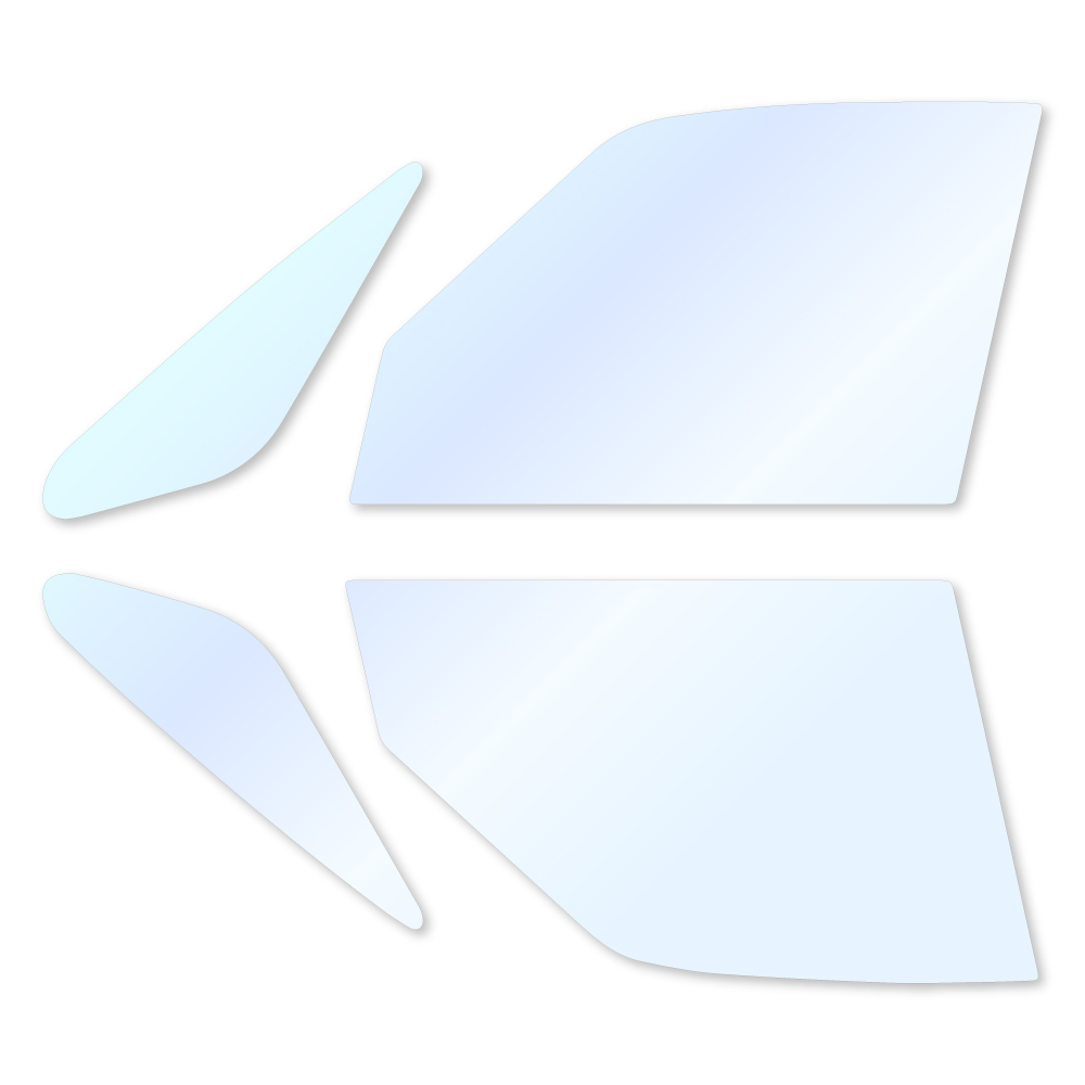 BRAINTEC 遮熱フィルム アイスブルーAR91 ニッサン セレナ (C27) カット済みフィルム フロントドアセット : ワールドウインド株式会社 - 通販 - Yahoo!ショッピング