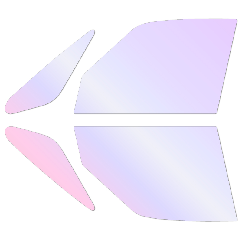 BRAINTEC 遮熱 オーロラ(グロウゴースト91) ニッサン セレナ (C27) カット済みフィルム フロントドアセット : ワールドウインド株式会社 - 通販 - Yahoo!ショッピング