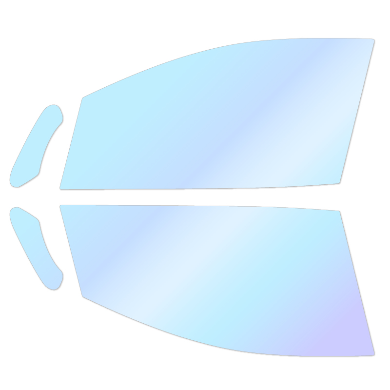 BRAINTEC オーロラ 遮熱フィルム (ピュアゴースト90) リーフ (ZE1) カーフィルム フロントドアセット : ワールドウインド株式会社 - 通販 - Yahoo!ショッピング