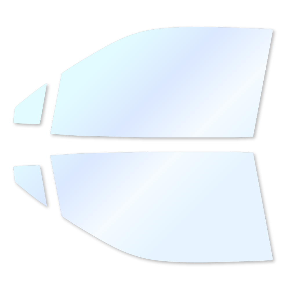 BRAINTEC 遮熱フィルム アイスブルーAR91 ニッサン サクラ (B6AW) カット済みフィルム フロントドアセット : ワールドウインド株式会社 - 通販 - Yahoo!ショッピング