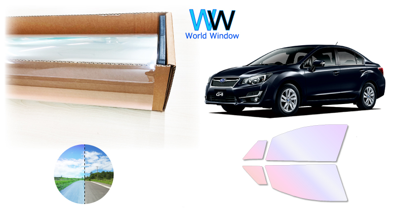 BRAINTEC（ブレインテック） 遮熱 オーロラ(グロウゴースト91) スバル インプレッサ G4 (GJ2) カット済みフィルム フロントドアセット : ワールドウインド株式会社 - 通販 ...