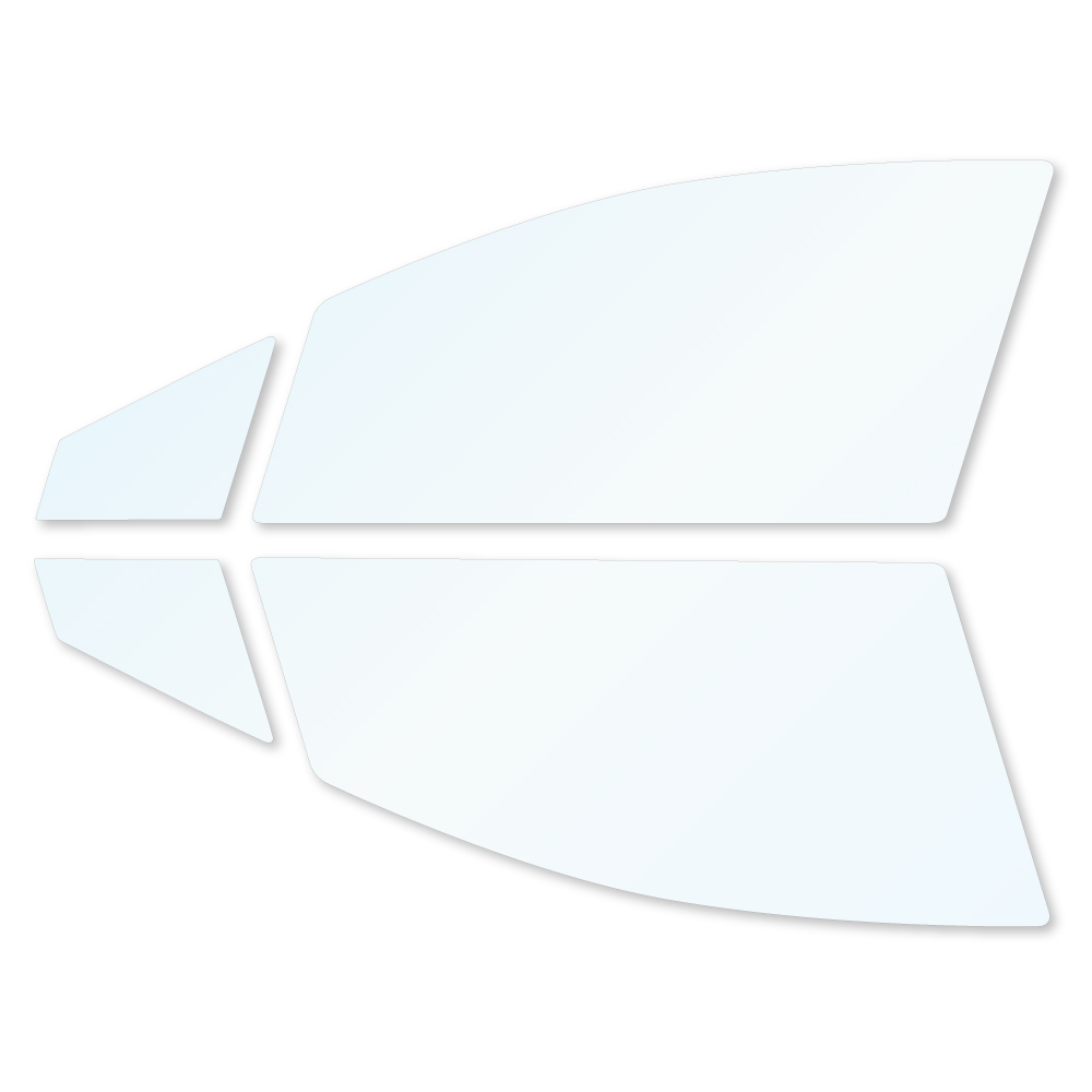 BRAINTEC（ブレインテック） 透明遮熱フィルム スーパーUV400IR87 スバル WRX STI (VAG) カット済みフィルム フロントドアセット : ワールドウインド株式会社 ...