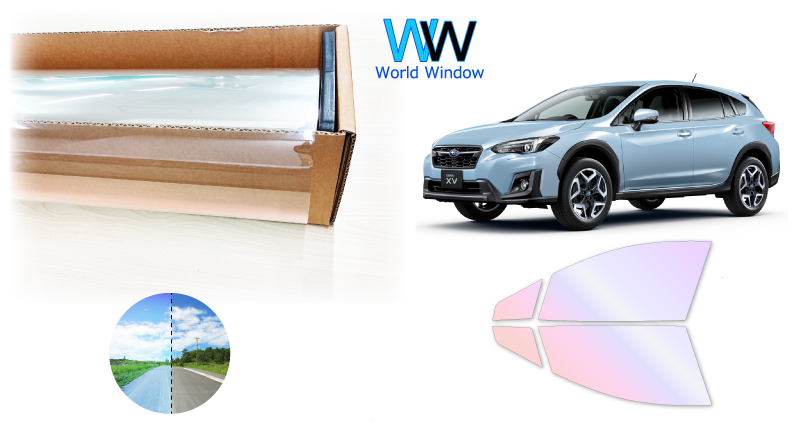 BRAINTEC 遮熱 オーロラ(グロウゴースト91) スバル XV (GT3/GT7) カット済みフィルム フロントドアセット : ワールドウインド株式会社 - 通販 - Yahoo!ショッピング