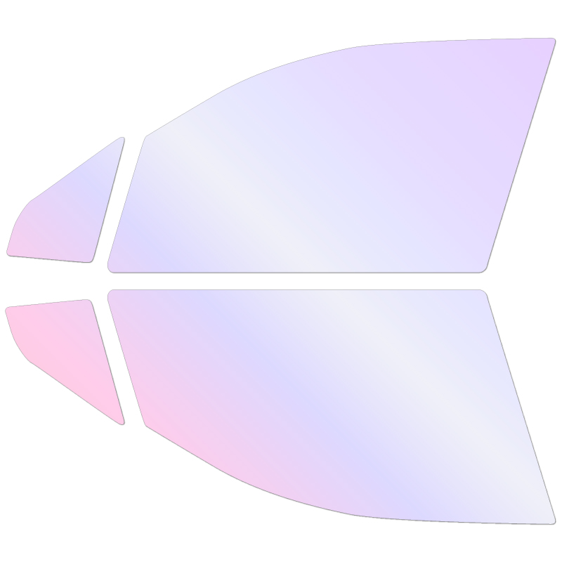 BRAINTEC 遮熱 オーロラ(グロウゴースト91) スバル フォレスター (SK9) カット済みフィルム フロントドアセット : ワールドウインド株式会社 - 通販 - Yahoo!ショッピング